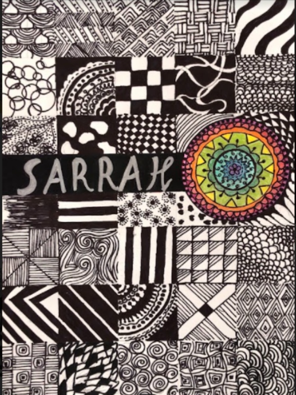 Zentangle – Grade 7 Artwork - B.D. Somani International School